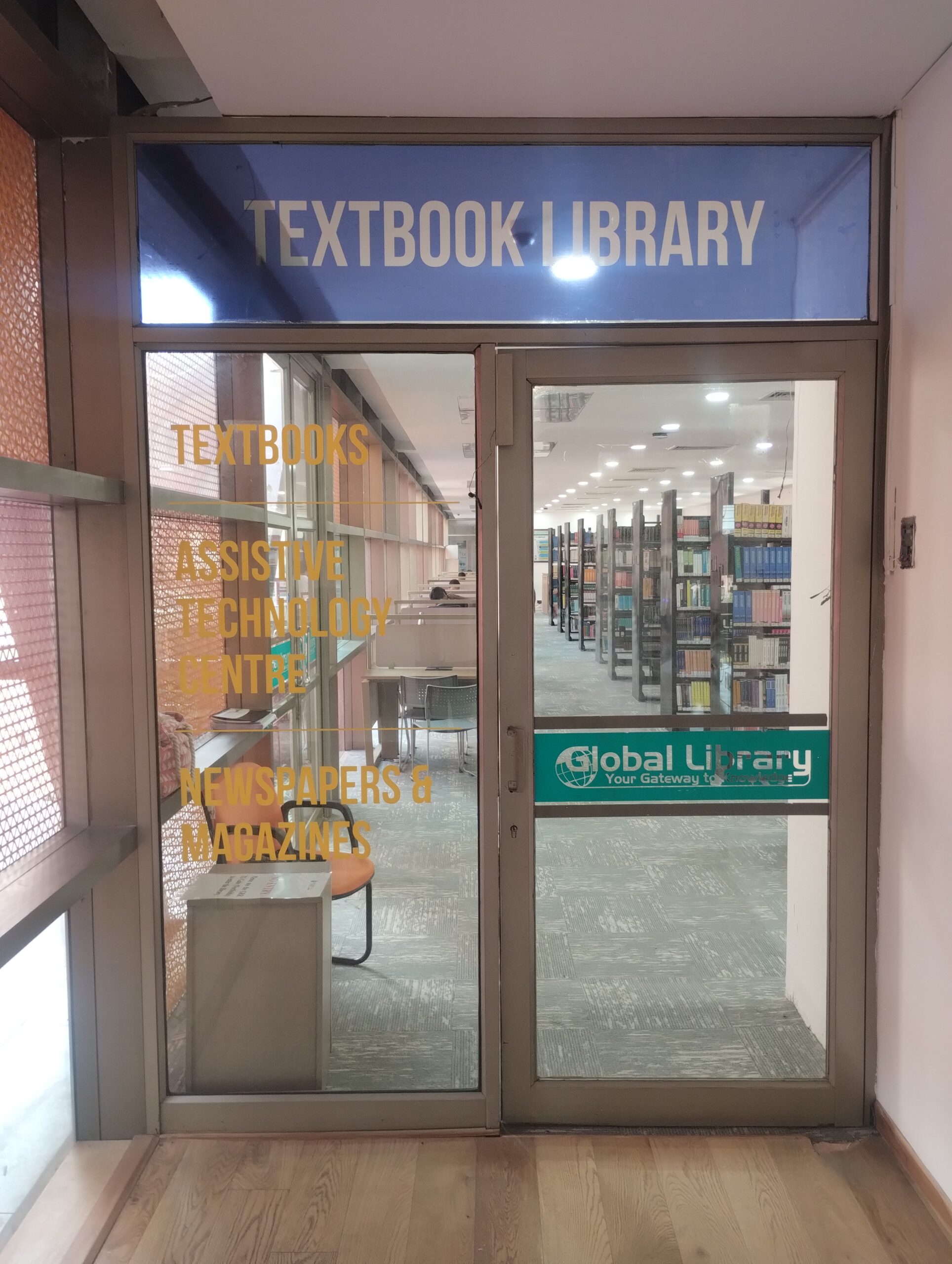 Course reserves and Textbook services – The Global Library